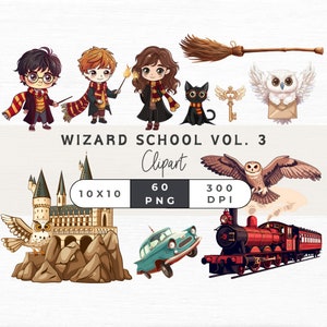 Harry potter clip art - Etsy