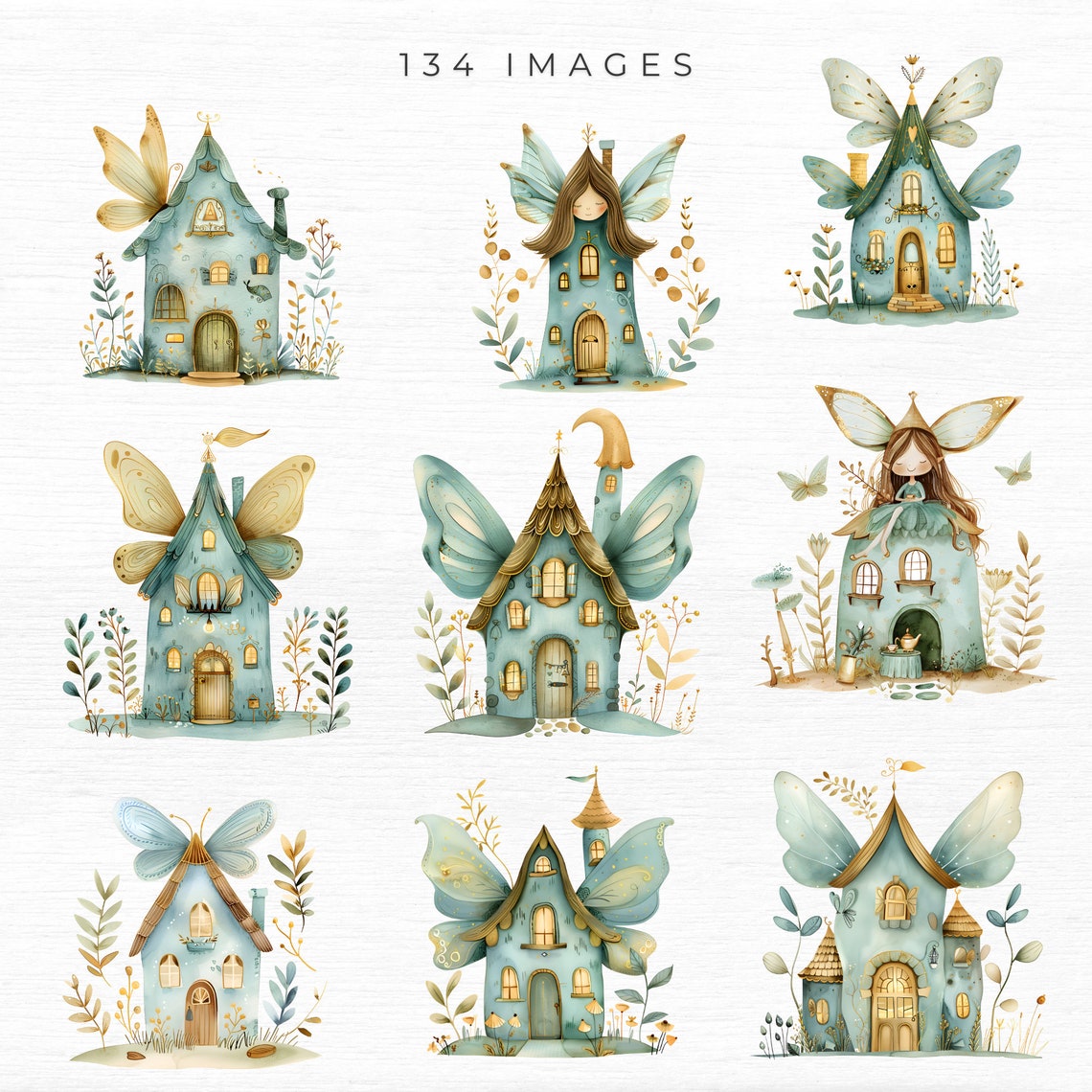134 Fairy Clipart, Fairy Clip Art, Garden Fairies Png, Fairy House ...