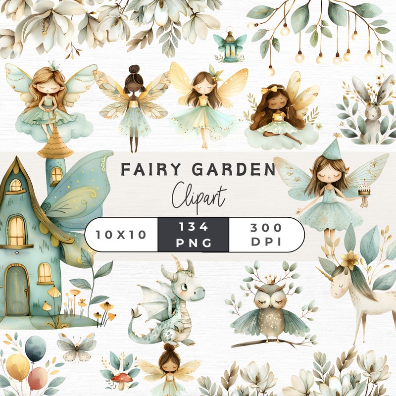 Fairy Clip Art - Etsy