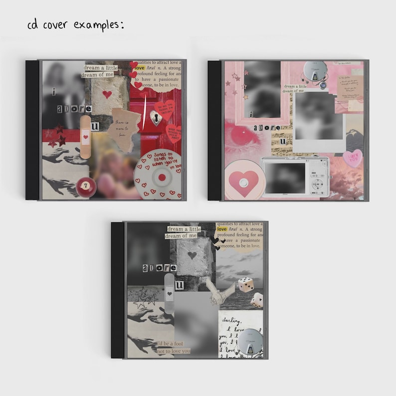 Personalized CD With Scrapbook Style Case - Etsy