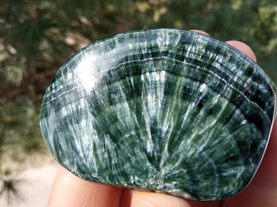 Seraphinite Polished - Etsy