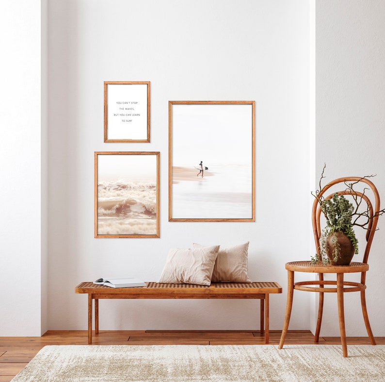 Set of 3 Surf Prints , Fine Art Photography, Surf Wall Art, Surf Photos ...