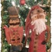 DIGITAL FILE Primitive Santa Stump Doll Printable Sewing Pattern ...