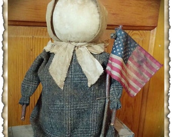 Instant Download Americana Primitive Doll Pattern Digital - Etsy