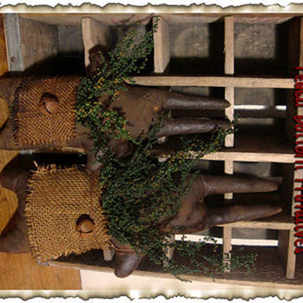 Primitive Rabbit Patterns - Etsy