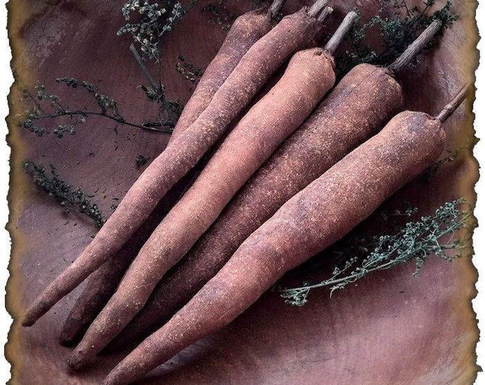 Primitive Carrot E-pattern 3 Sizes - Etsy