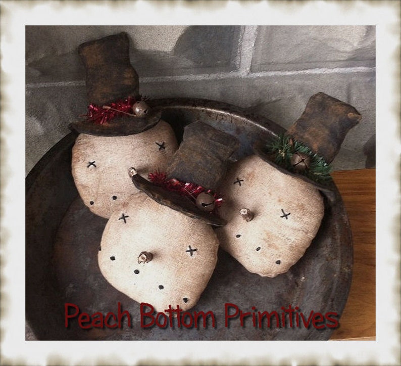 DIGITAL FILE Primitive Let It Snow, Man Doll, Bowl Fillers, Ornies ...