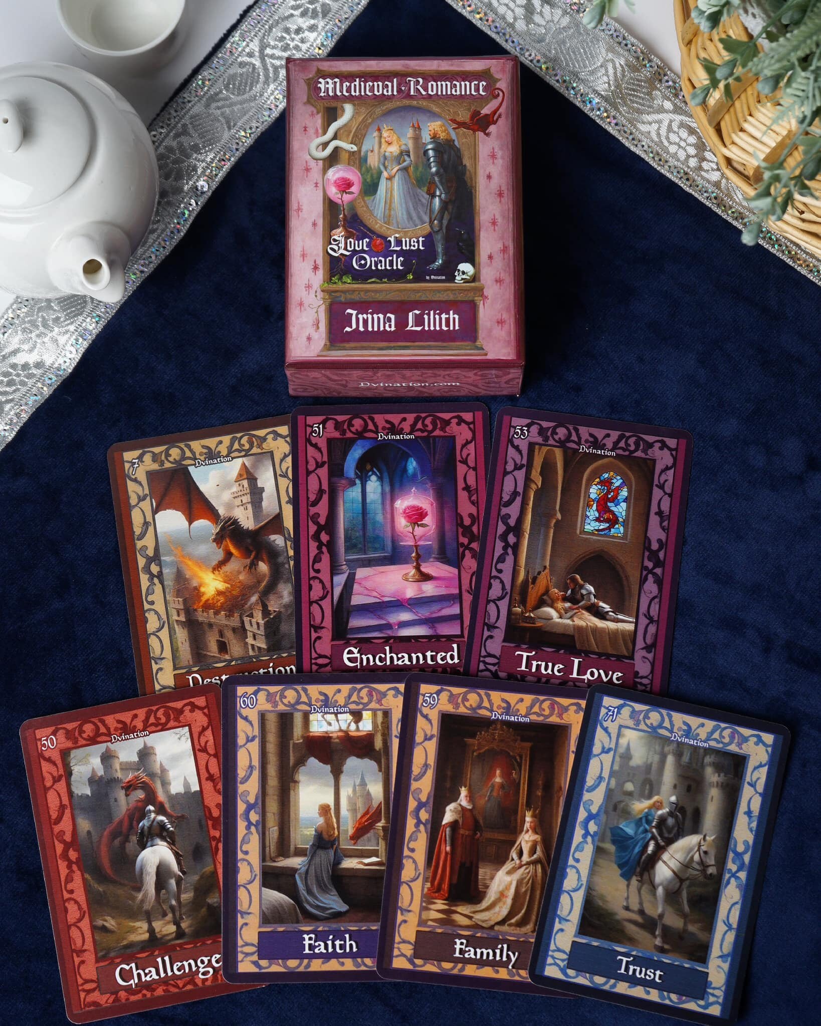 Medieval Romance Love & Lust Oracle by Dvination - Etsy