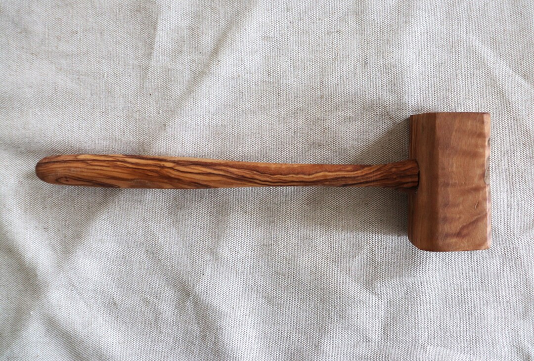 Olive Wood Meat Hammer - Etsy