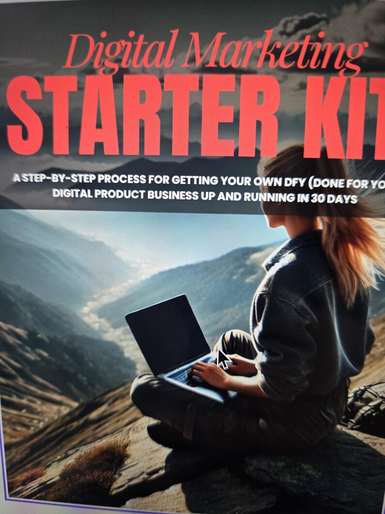 Digital Marketing Starter Kit - Etsy