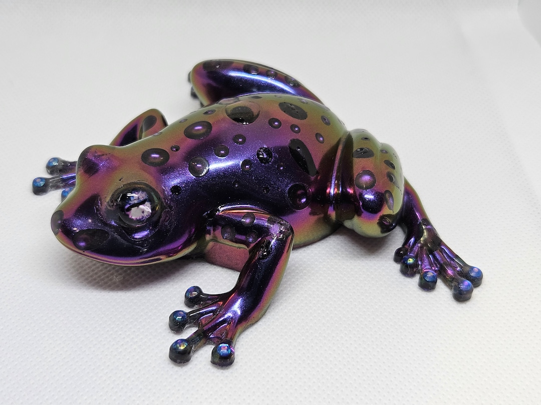 Purple Color Shift Frog - Etsy