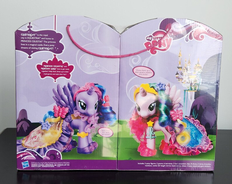 Hasbro MLP My Little Pony Princess Luna & Princess Celestia MLP Fashion ...