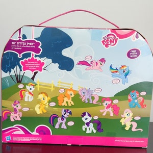 Hasbro MLP My Little Pony Friendship is Magic 12 Pony Collection Set ...