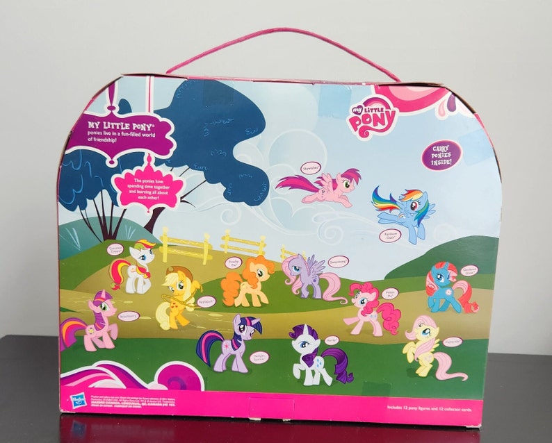 Hasbro MLP My Little Pony Friendship is Magic 12 Pony Collection Set ...