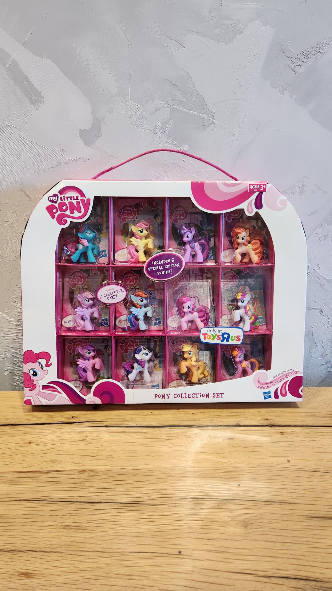 Hasbro MLP My Little Pony Friendship is Magic 12 Pony Collection Set ...