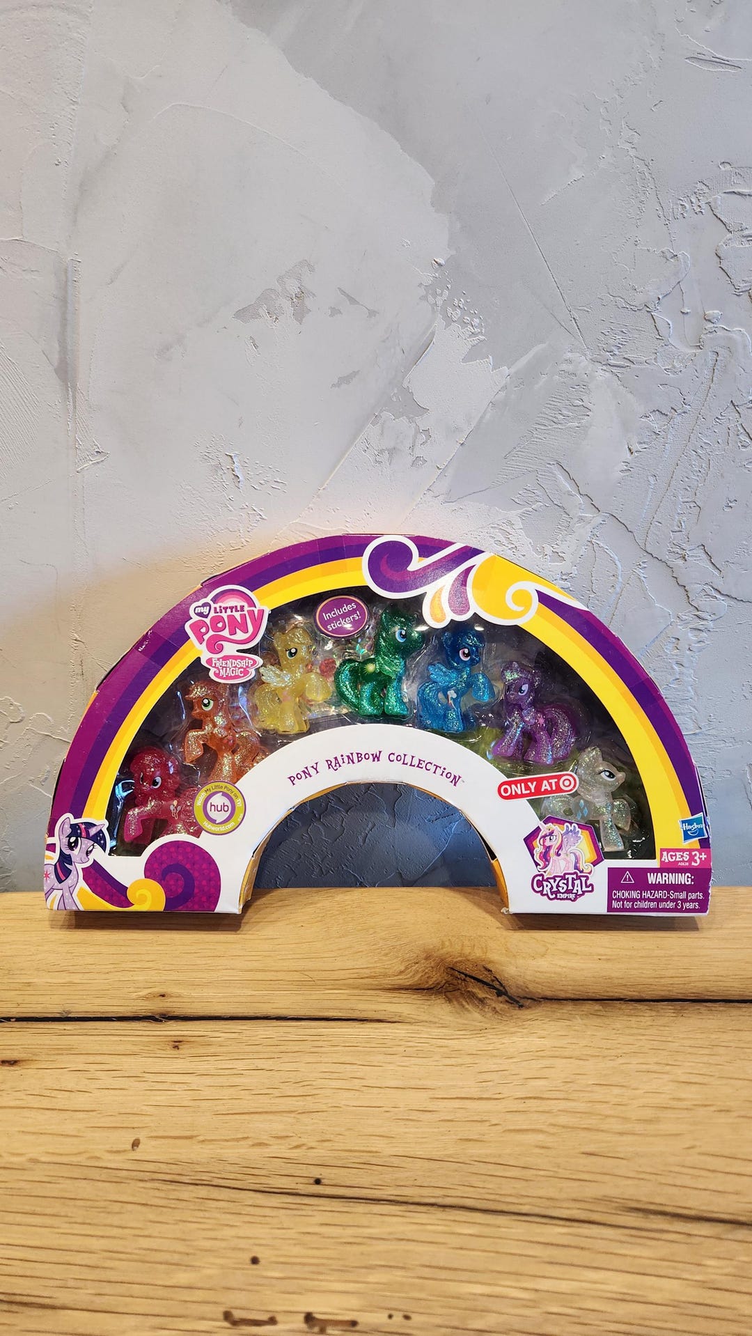 Hasbro MLP My Little Pony Friendship is Magic Pony Rainbow Collection ...