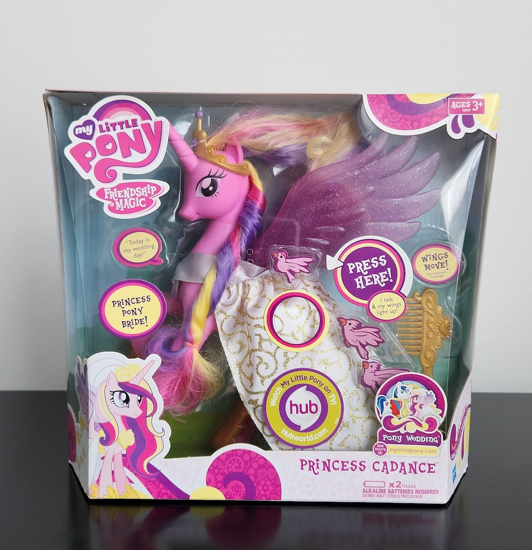 Hasbro MLP My Little Pony Princess Cadance Pony Wedding Light up ...