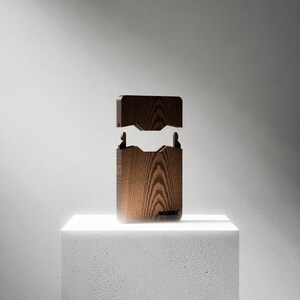 Laser Cut Wooden Card Holder Template | Card Case | Wooden Wallet ...