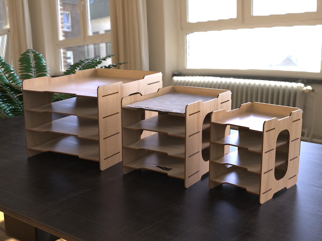 Laser Cut Paper Organizer Template: A4 A3 Sizes (digital Download) - Etsy