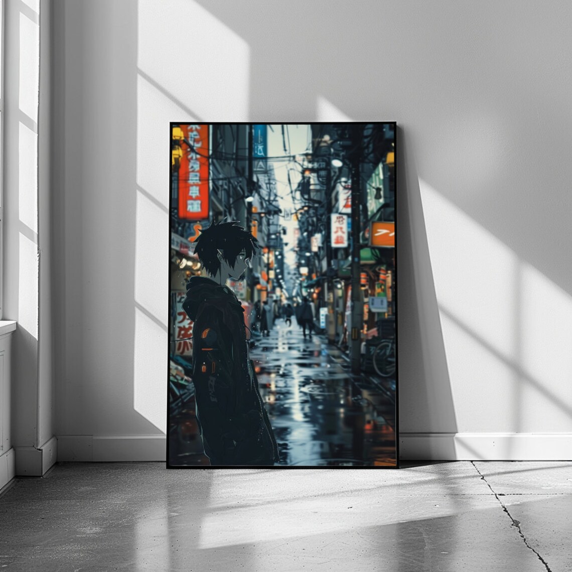 City Anime, Digital, Artwork, Manga, Fanart, Fantasy, Otaku, Virtual ...