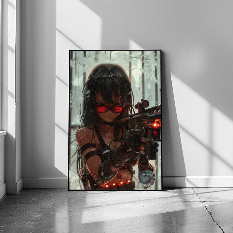 Mrs. Gun Anime, Digital, Artwork, Manga, Fanart, Fantasy, Otaku ...