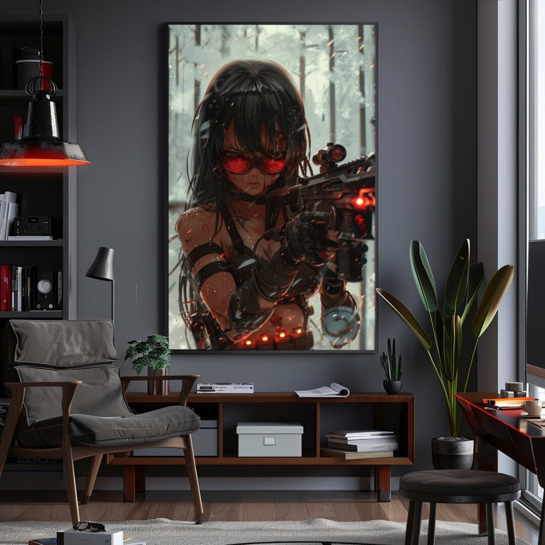 Mrs. Gun Anime, Digital, Artwork, Manga, Fanart, Fantasy, Otaku ...