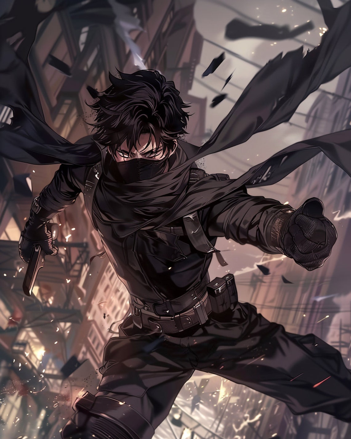 Bladestorm Anime, Digital, Artwork, Manga, Fanart, Fantasy, Otaku ...