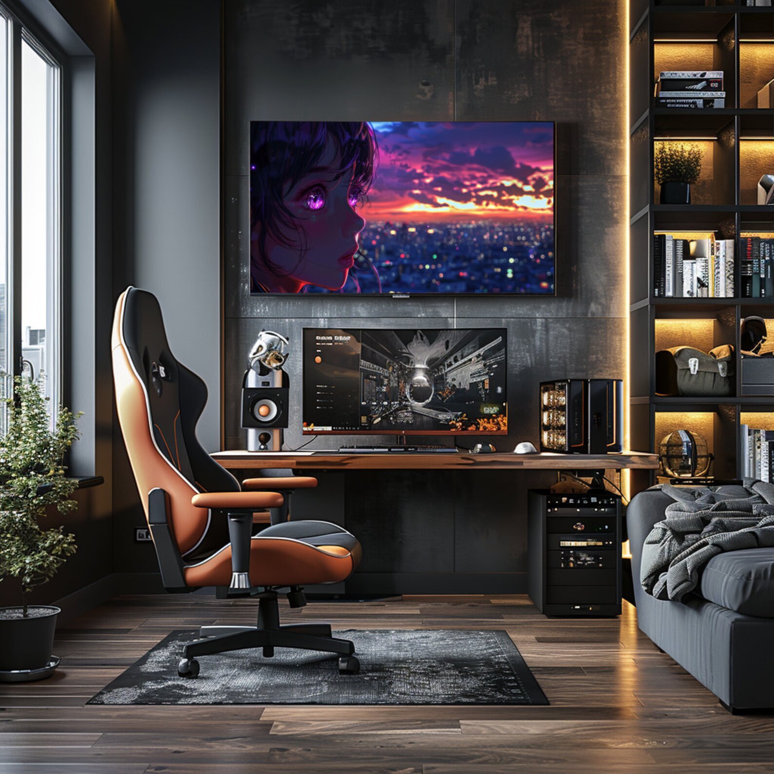 Purple Eyes Anime, Digital, Artwork, Manga, Fanart, Fantasy, Otaku ...