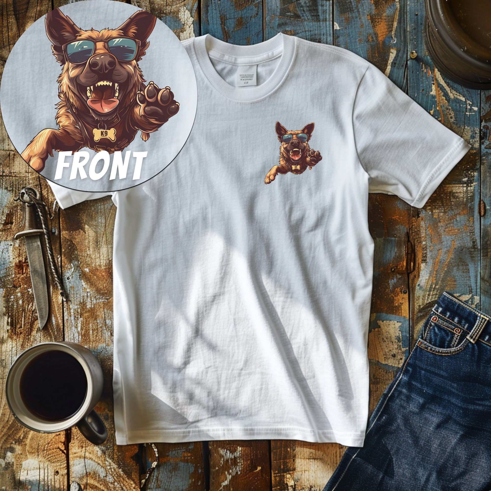 Less Fighting More Biting K9 Shirt, K9 Handler Tshirt, Police K9 Shirt ...