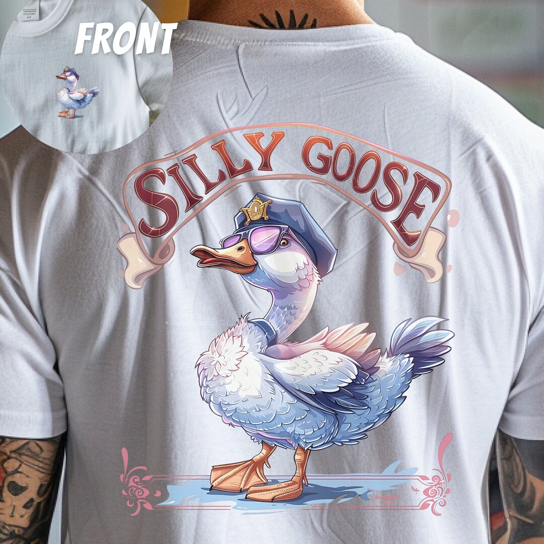 Silly Goose LEO Tshirt, Thin Blue Line Tshirt, Police Officer Gift ...
