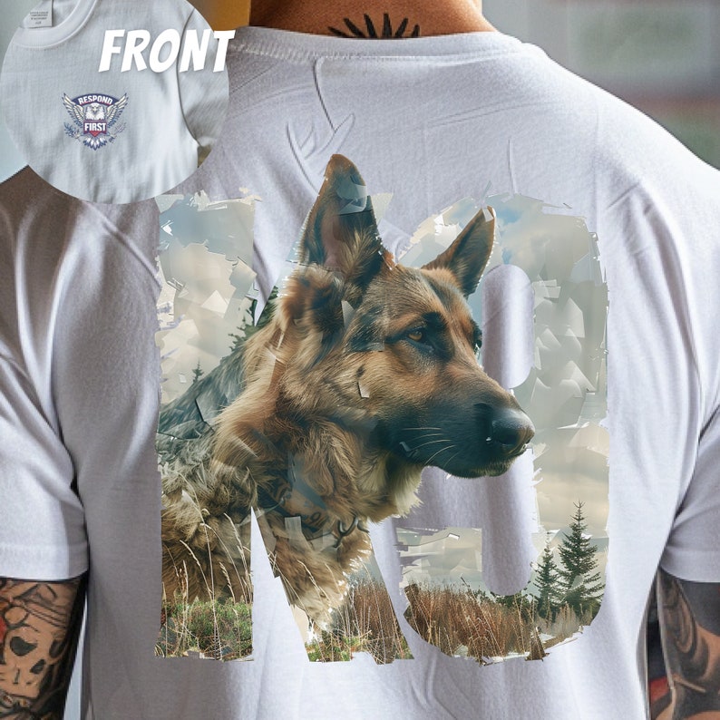 K9 Tshirt, Respond First K9 Handler Tshirt, Police K9 Shirt, Deputy K9 ...