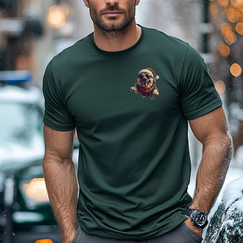Less Fighting More Biting K9 Holiday Shirt, K9 Handler Tshirt, Police ...