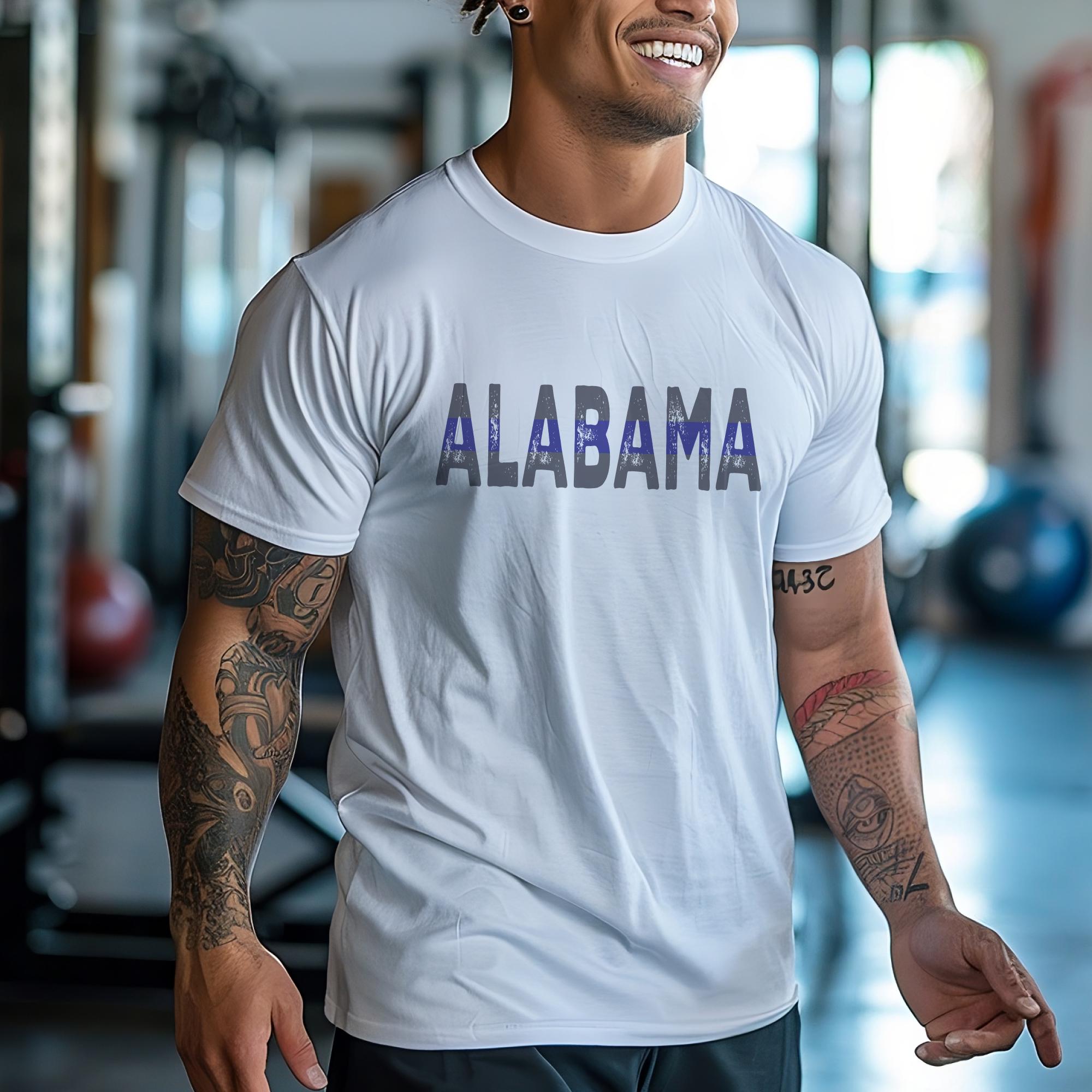 Alabama Thin Blue Line Shirt, Back the Blue, Law Enforcement Support ...