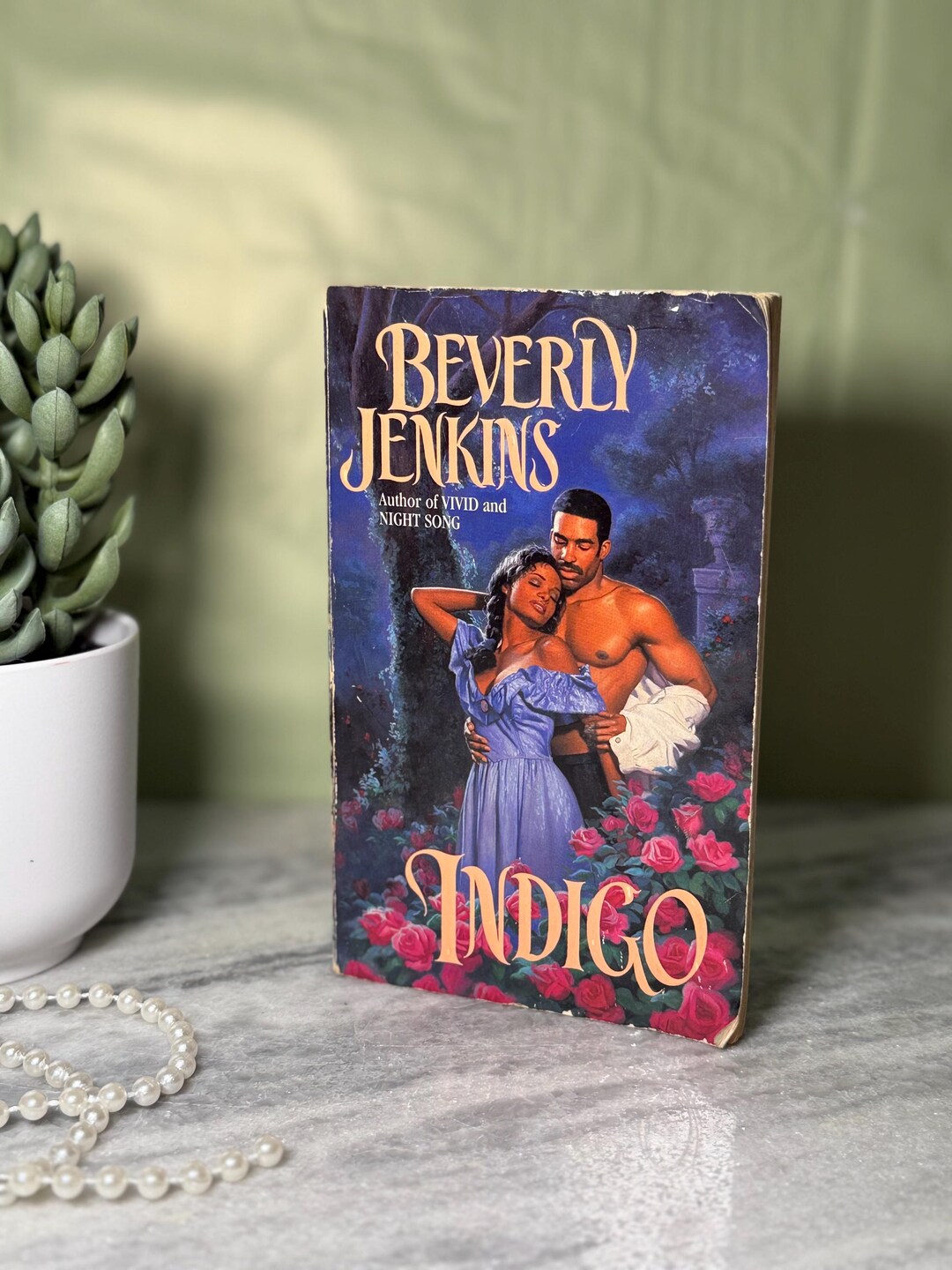 Vintage 1990s Historical Romance: Indigo by Beverly Jenkins - FIRST ...