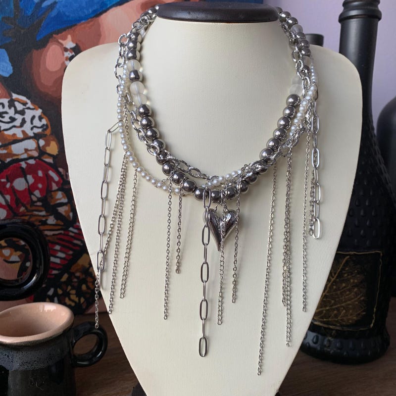 Grunge Necklace - Etsy