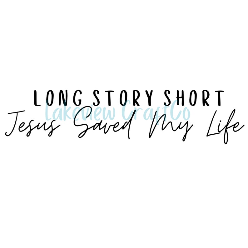 Long Story Short SVG - Etsy