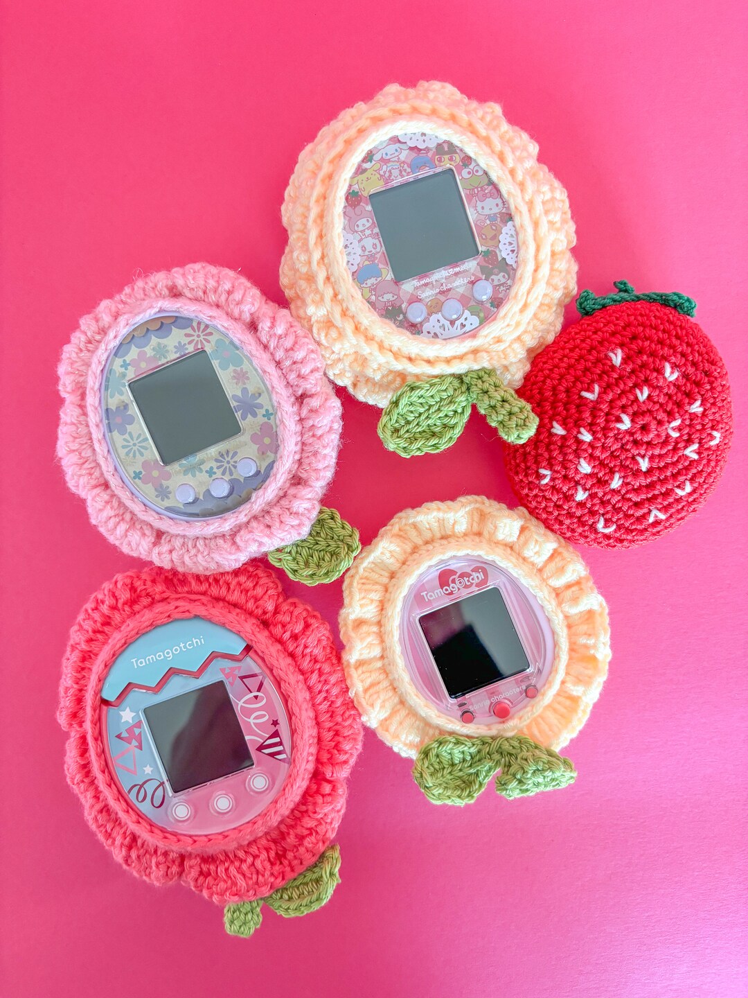 Tamagotchi Crochet Cases - Etsy