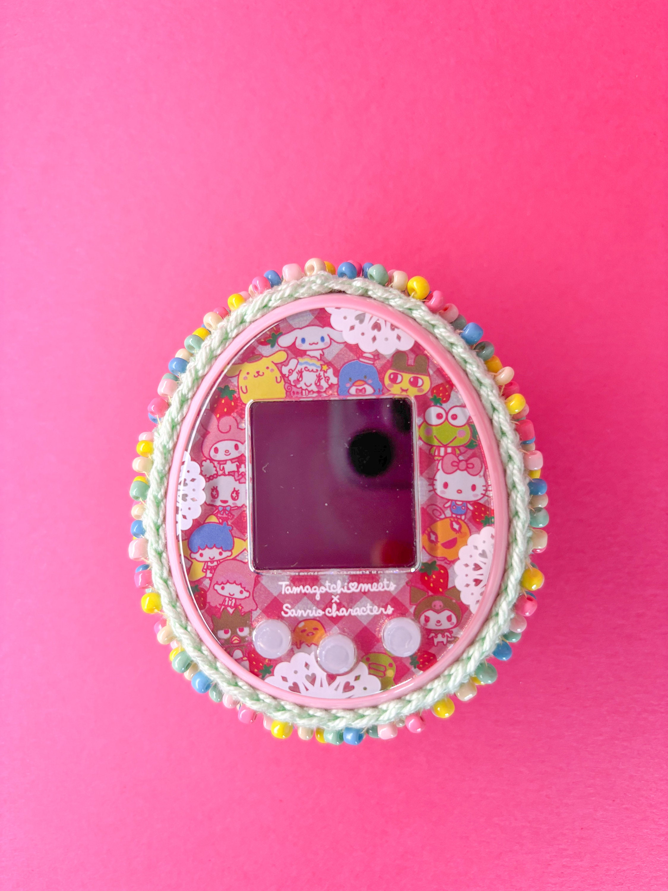 Tamagotchi Crochet Cases With Beads - Etsy
