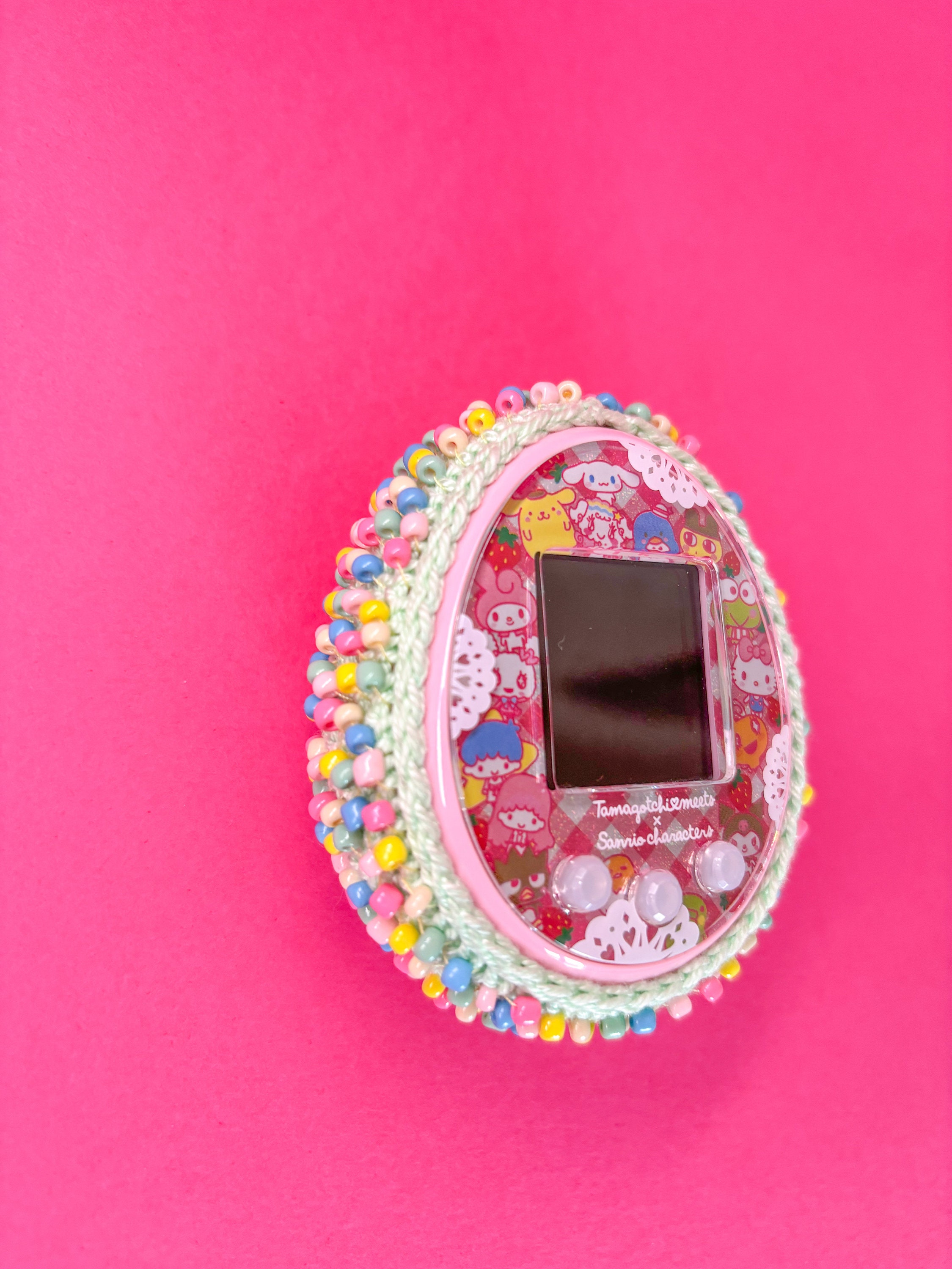 Tamagotchi Crochet Cases With Beads - Etsy