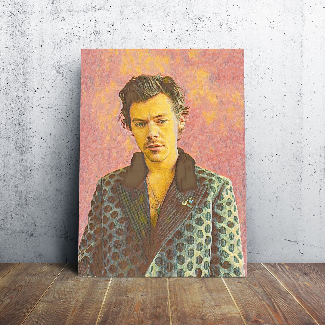 Harry Styles Printable Handmade Digital Poster / Harry Styles Poster ...