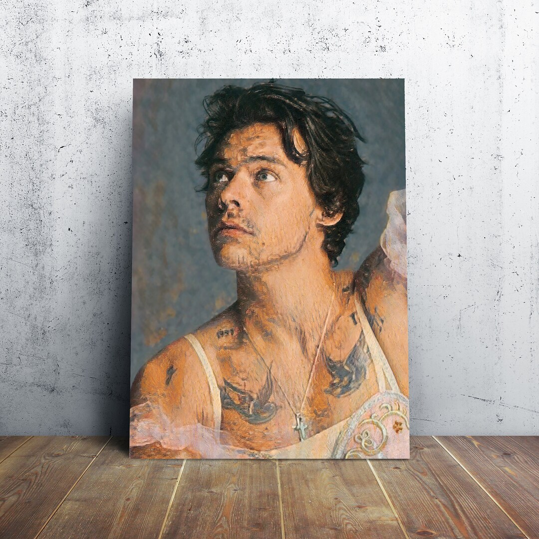 Harry Styles Printable Handmade Digital Poster / Harry Styles Poster ...