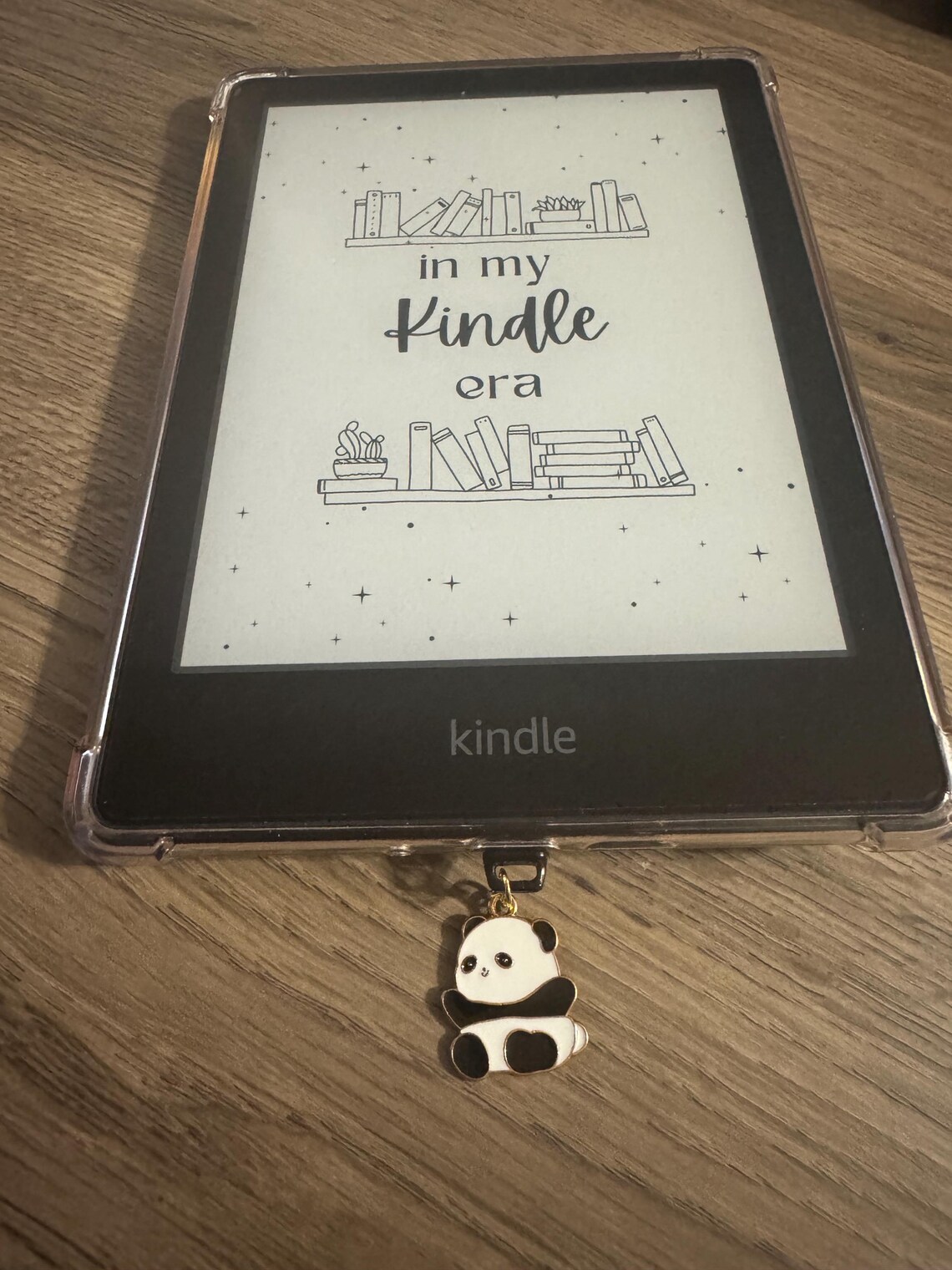 Cute Panda USB C Dust Plug Charms | Kindle Charms | Booktok | Book ...