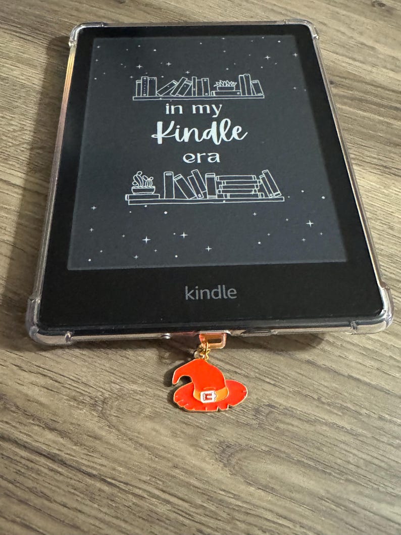 Witches Hat Halloween USB C Dust Plug Charms Kindle Charms Booktok Book ...