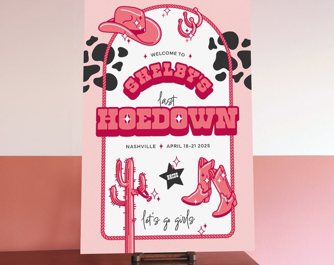 Cowgirl Coastal Bachelorette Clipart, Hand Drawn Whimsical Doodle ...