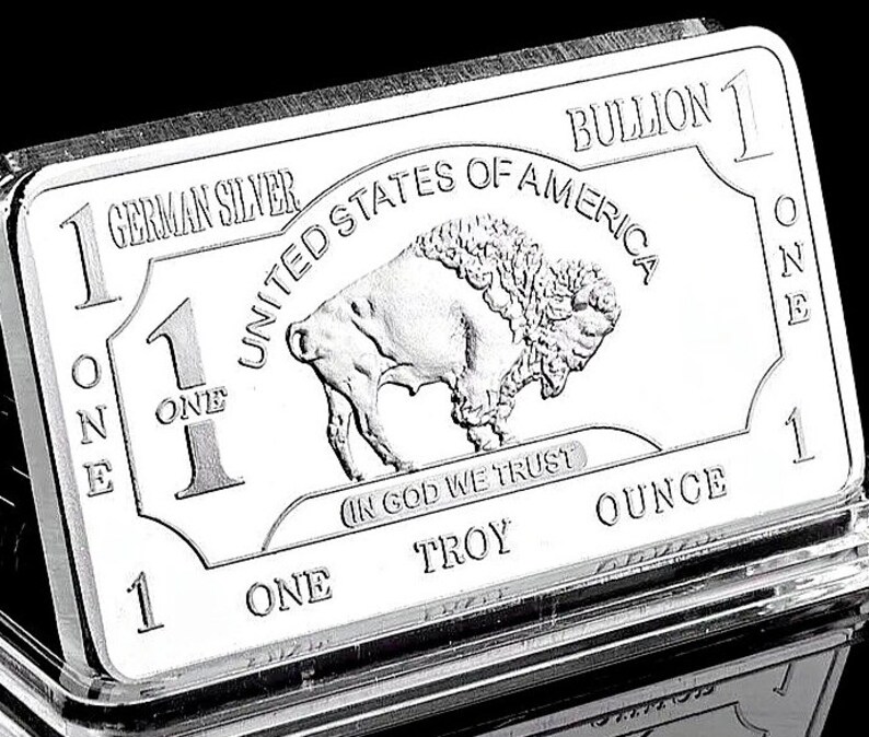 BUFFALO GERMAN SILVER Alloy Ingot. 32 - Etsy