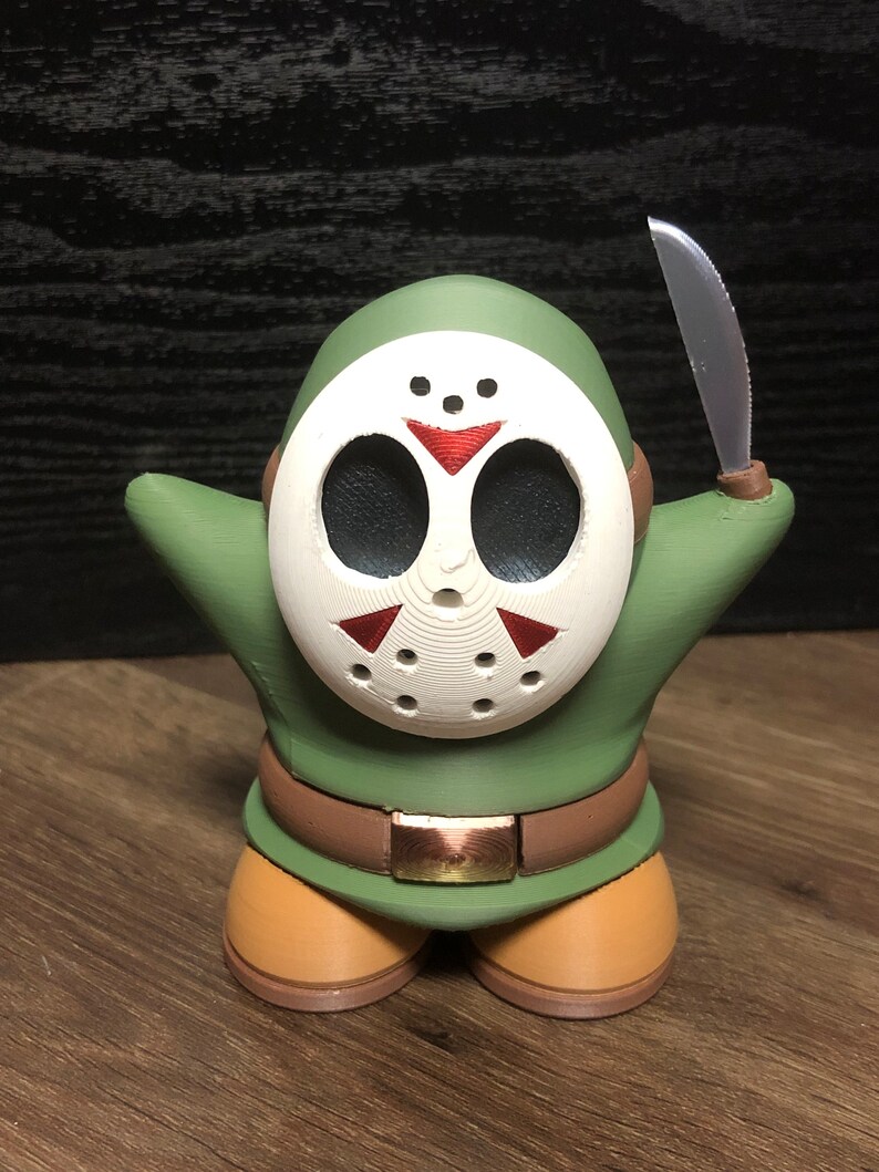 3D Printed/shyguy/mariobros /figurines/jasonshyguy/secretstash - Etsy