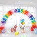 120 Balloons Assorted Color 12 Inches Rainbow Latex Balloons, 12 Bright ...