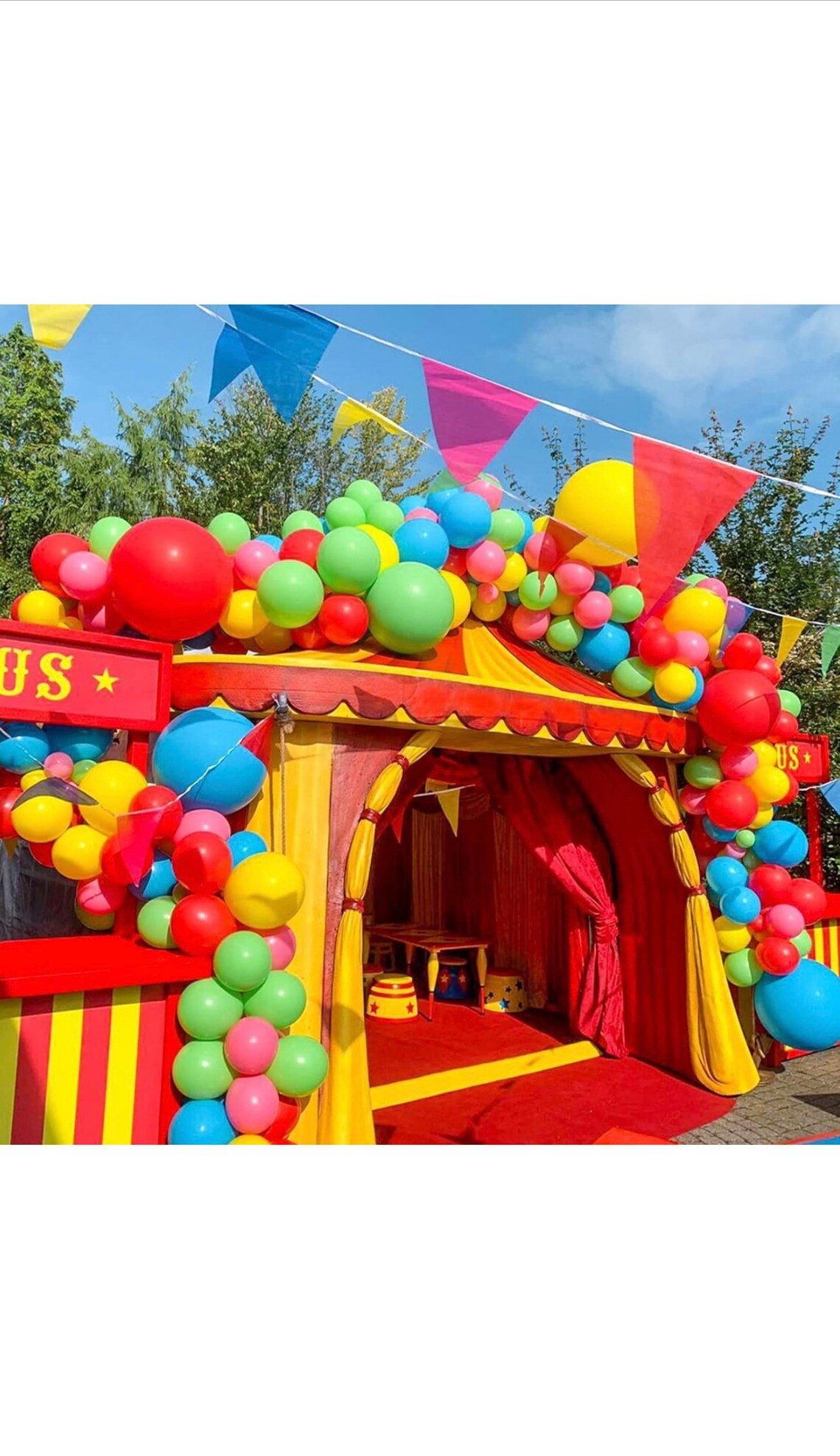 120 Balloons Assorted Color 12 Inches Rainbow Latex Balloons, 12 Bright ...