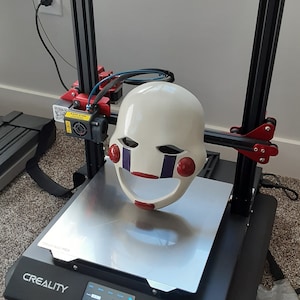 3D Printed Fnaf Puppet Mask Prop - Etsy Australia