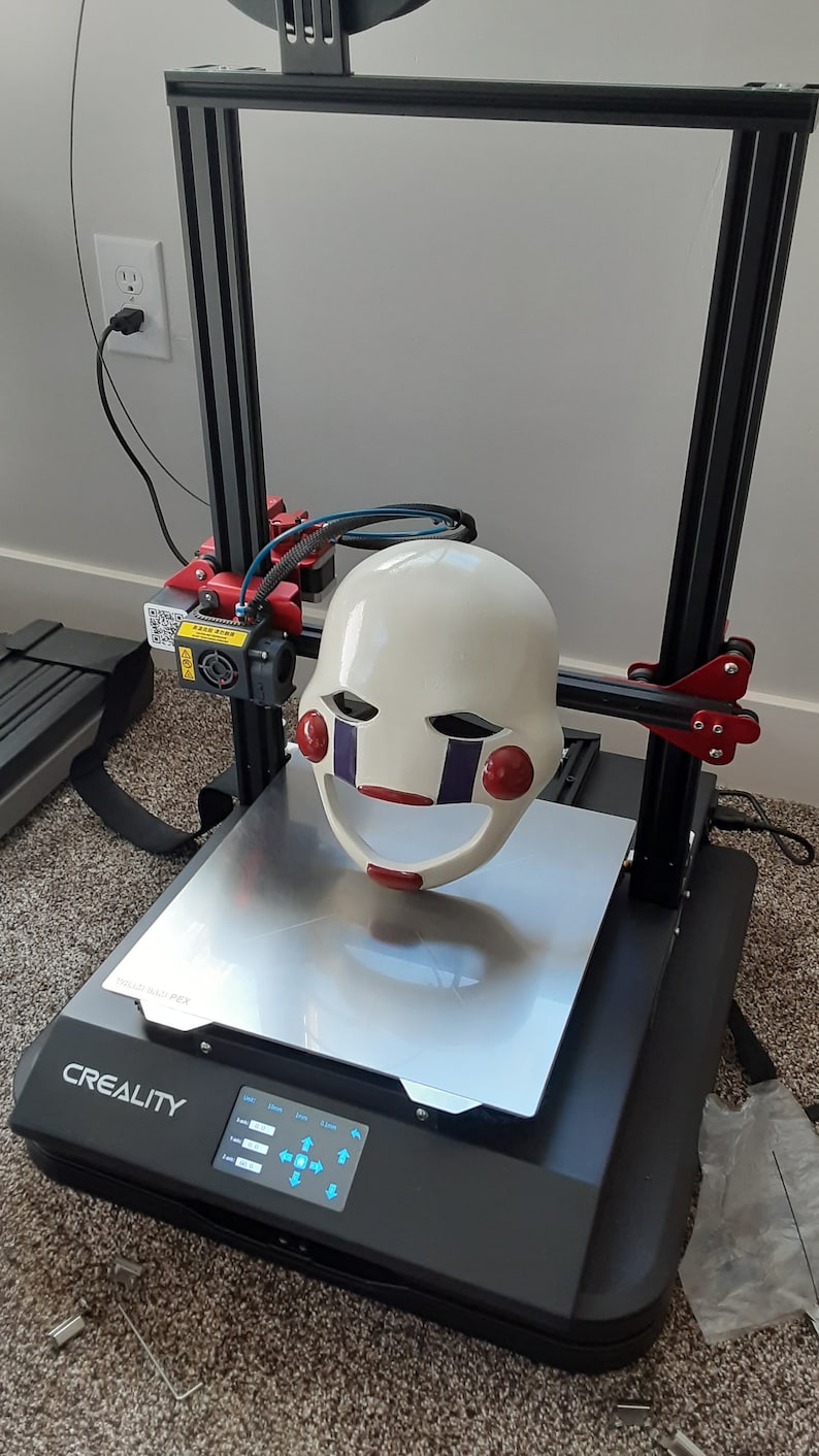 3D Printed Fnaf Puppet Mask Prop - Etsy